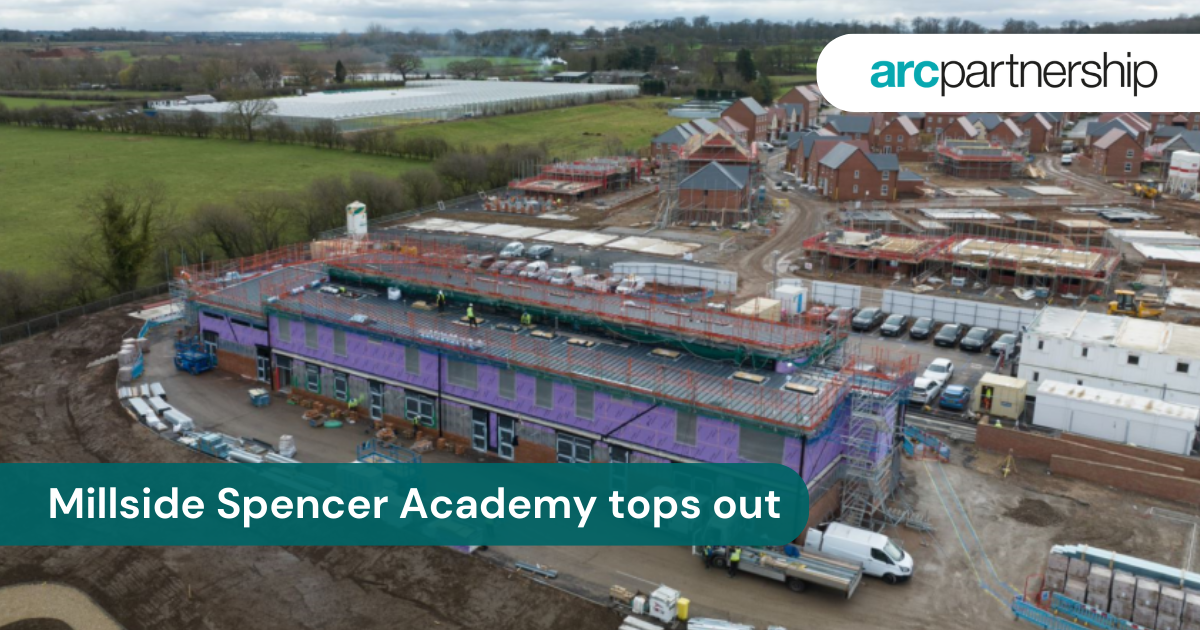 Significant milestone reached as Millside Spencer… | Arc Partnership