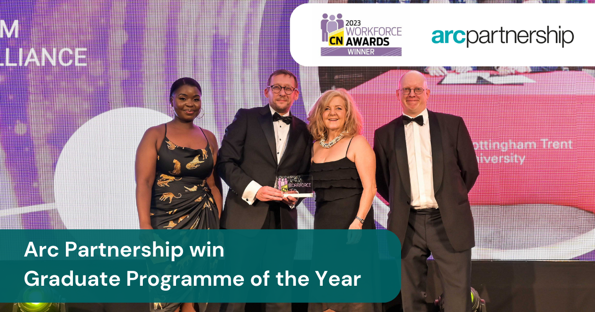Arc Partnership win Graduate Programme of the Year… | Arc Partnership